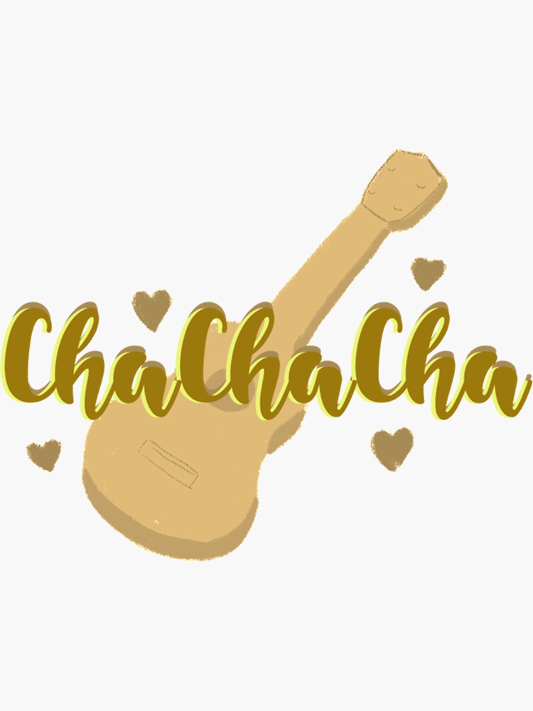 "ChaChaCha " Sticker for Sale by LavendairCraftR | Redbubble