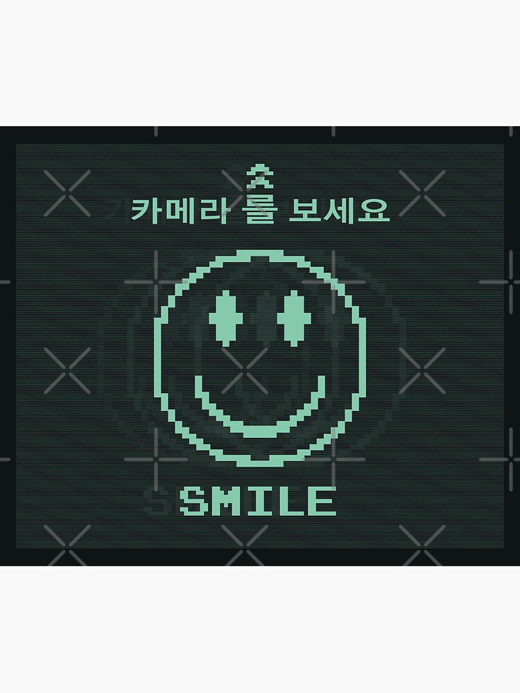 "Netflix Squid Game - Look at the camera, Smile" Sticker for Sale by ...