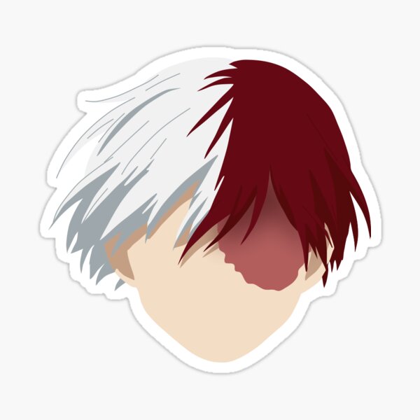 "todoroki shoto " Sticker for Sale by tcnyswidow | Redbubble