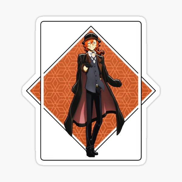 "Chuuya in the box design" Sticker by McDonaldKelly | Redbubble