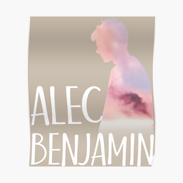 "ALEC Benjamin retro " Poster for Sale by PosterArtTreasu | Redbubble