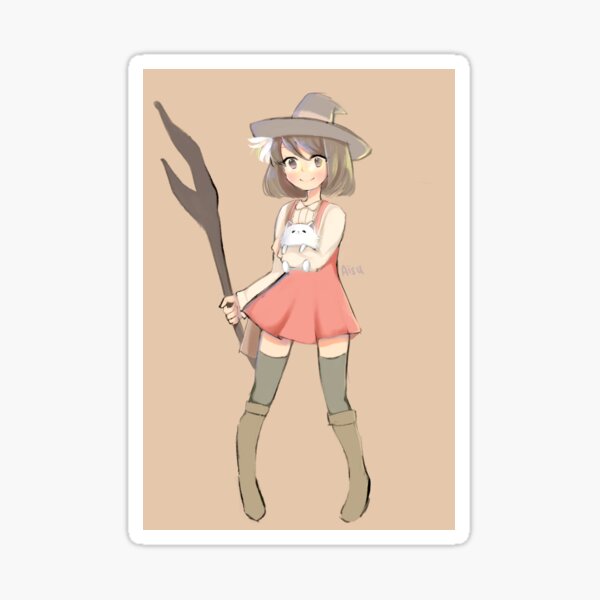 "Lilypichu Anime "break out"" Sticker for Sale by skyway-galaxy | Redbubble