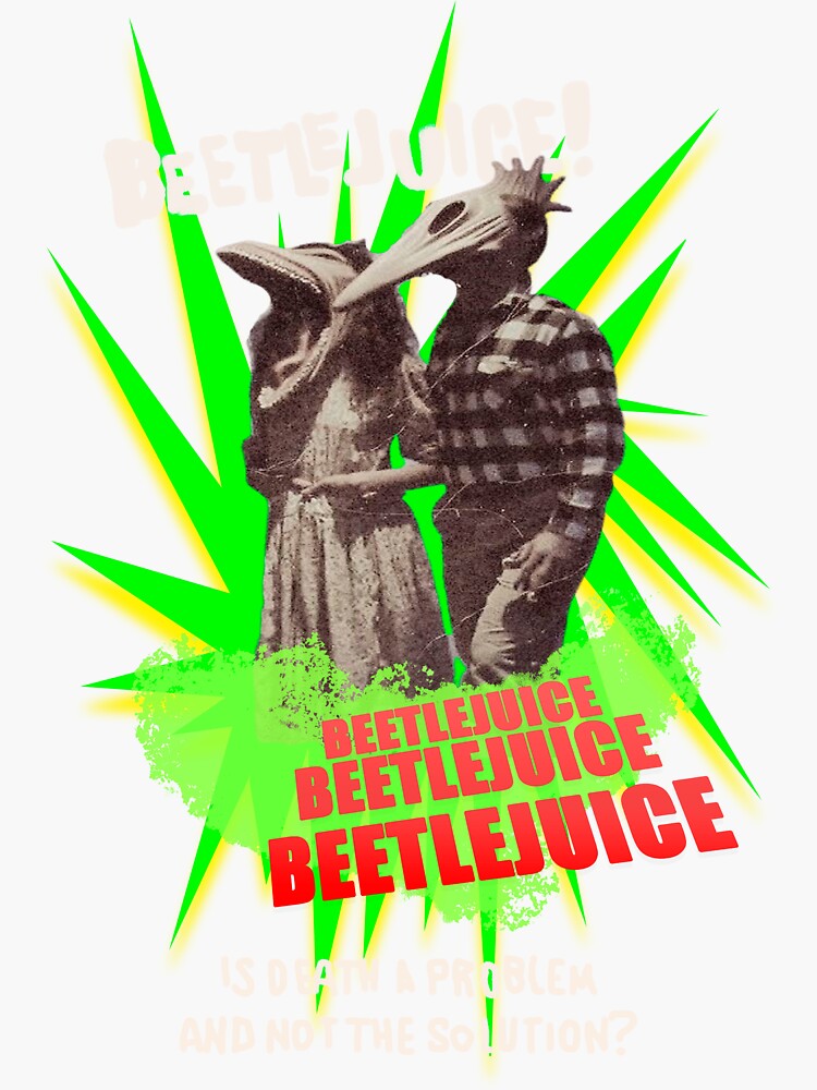 "BJ " Sticker for Sale by strangeunicorn | Redbubble