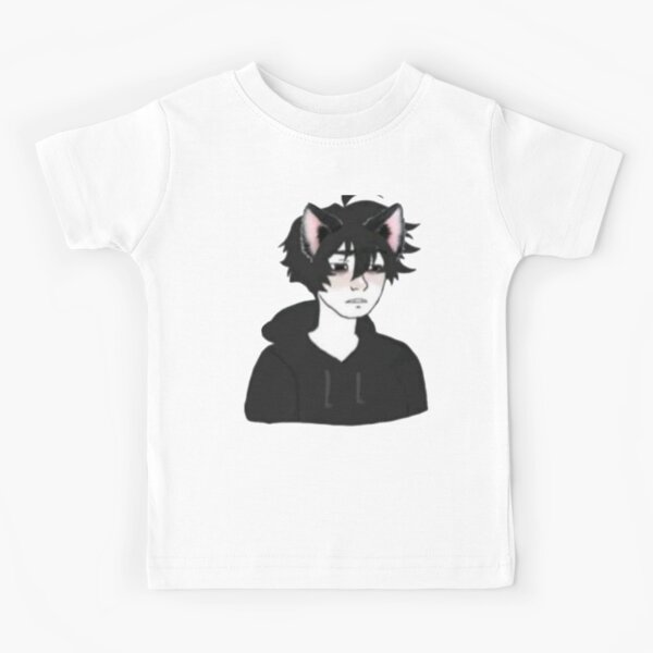 "Doomer catboy " Kids T-Shirt by TENZIN-NET | Redbubble