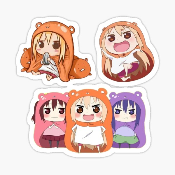 "Himouto Umaru Chan - Chibi Pack " Sticker for Sale by FaiqaIftikhar22 ...