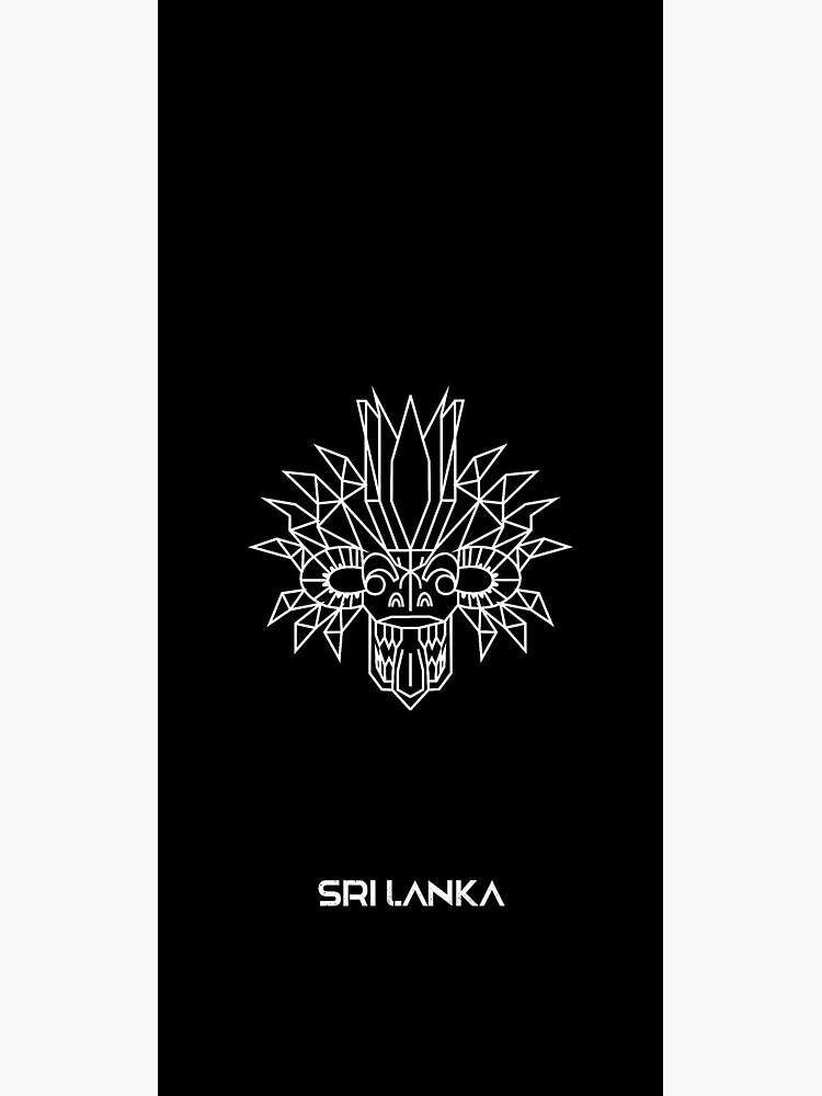 "Yaksha Face Mask" Sticker by PascalLife | Redbubble