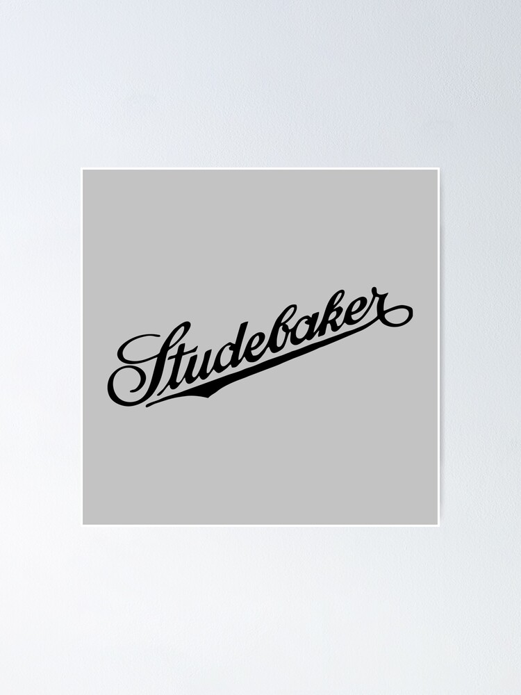"Studebaker Logo" Poster for Sale by AnNajafJanu | Redbubble
