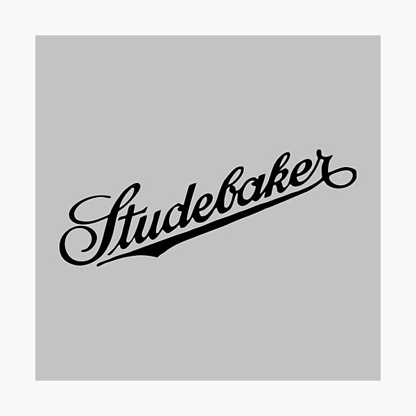 "Studebaker Logo" Photographic Print by AnNajafJanu | Redbubble