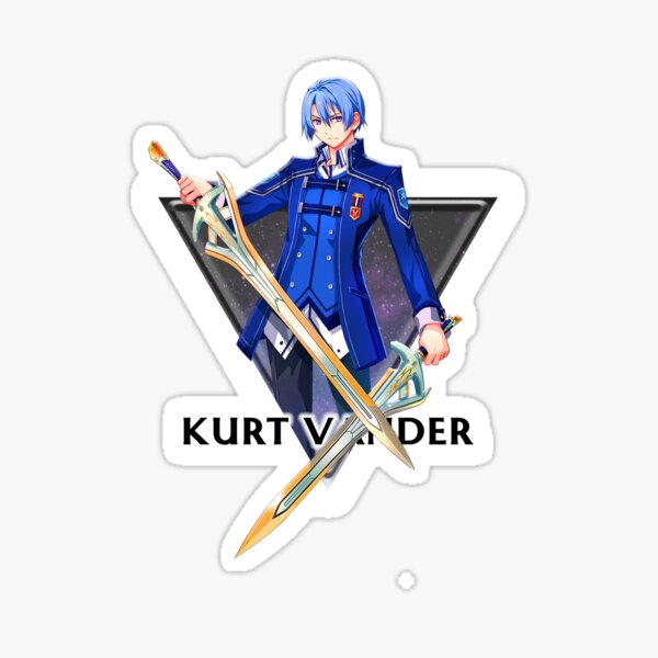 "KURT VANDER" Sticker for Sale by TRIANGLEDOWN | Redbubble