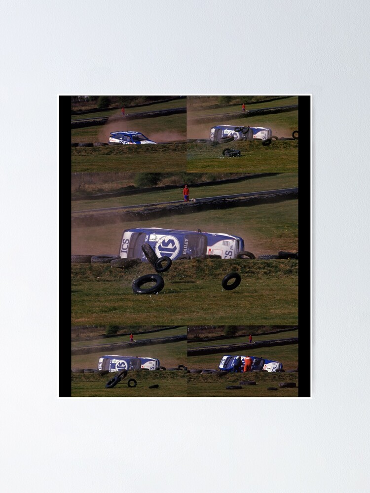 "Andy Rouse BTCC Sierra Cosworth RS500 " Poster for Sale by SpicyGarmzz ...