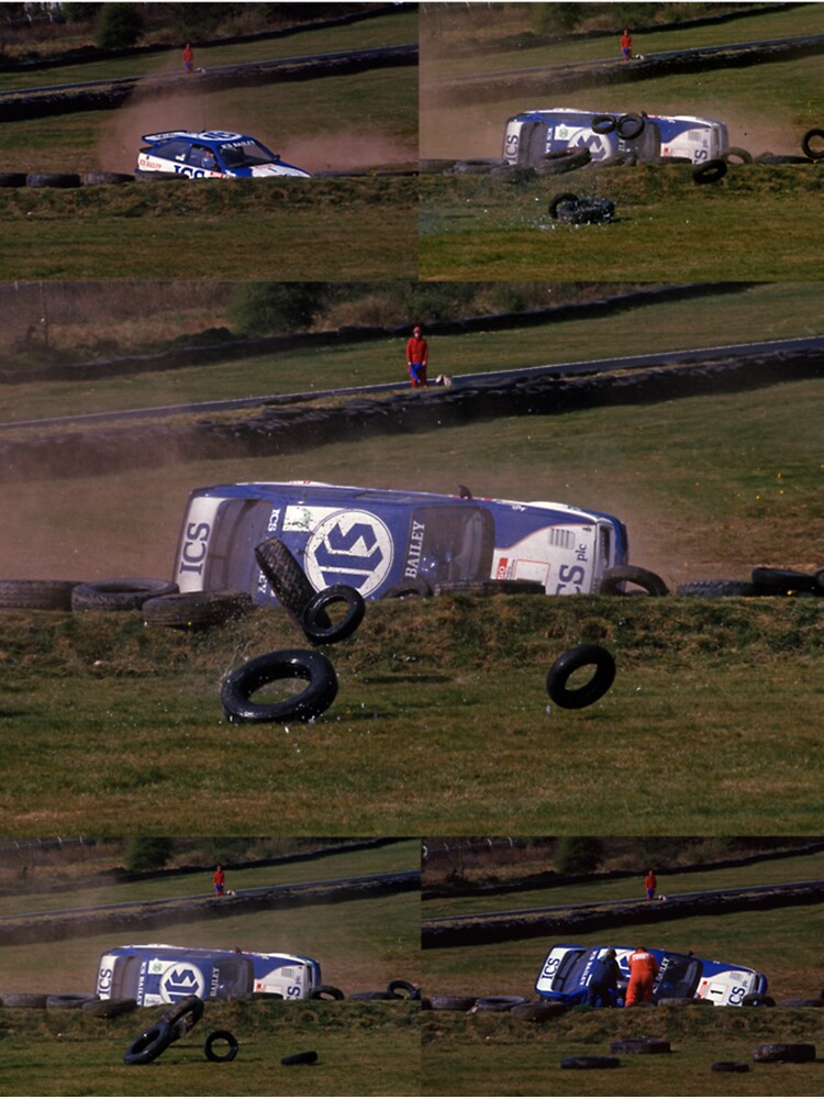 "Andy Rouse BTCC Sierra Cosworth RS500 " Sticker for Sale by ...