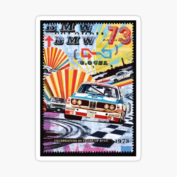 "60 Years Of BTCC 73 " Sticker for Sale by SpicyGarmzz | Redbubble