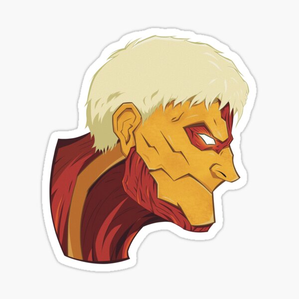 "Attack on Titan - Armoured Titan" Sticker for Sale by Mac-Art08 ...