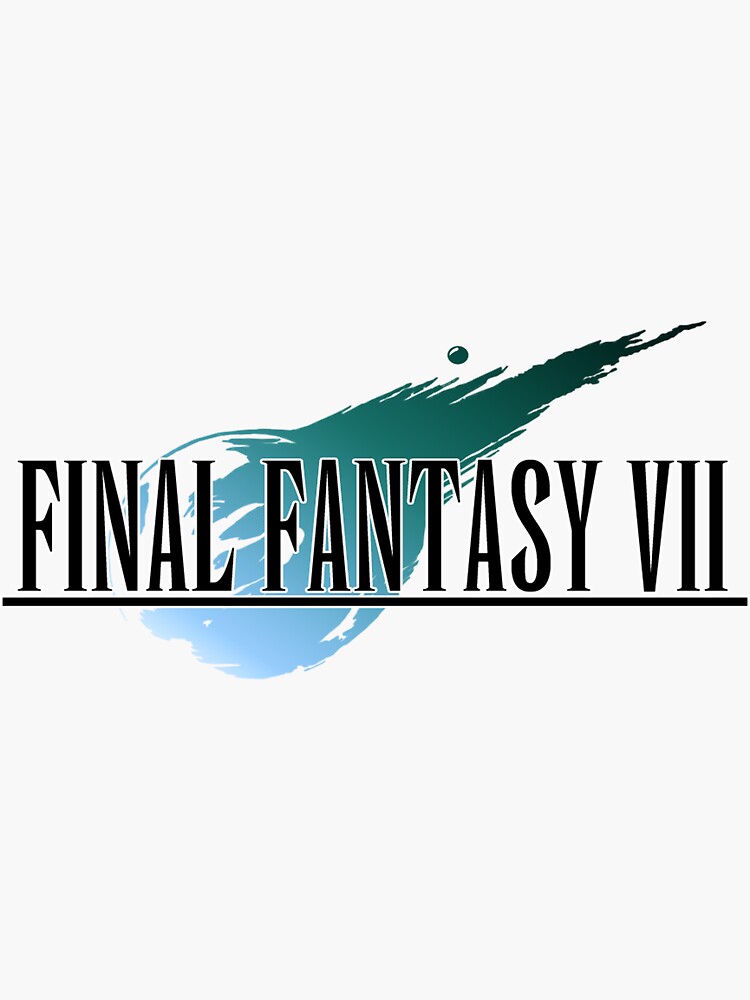 "Final Fantasy VII" Sticker for Sale by Timanator3000 | Redbubble