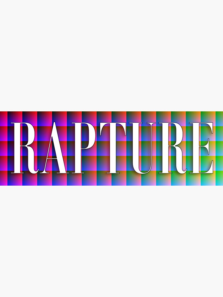 "Rapture Logo" Sticker by GaBe141 | Redbubble