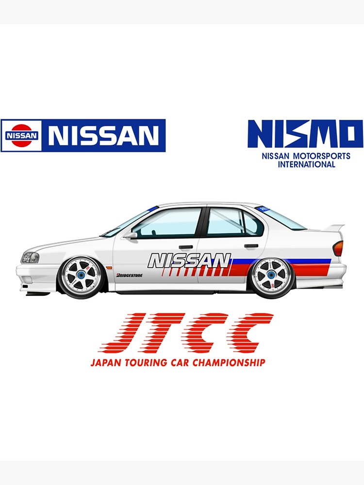 "1993 JTCC Nissan Primera P10 Test car " Poster for Sale by SpicyGarmzz ...