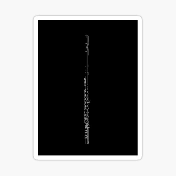 "Flute" Sticker for Sale by Macondoart | Redbubble