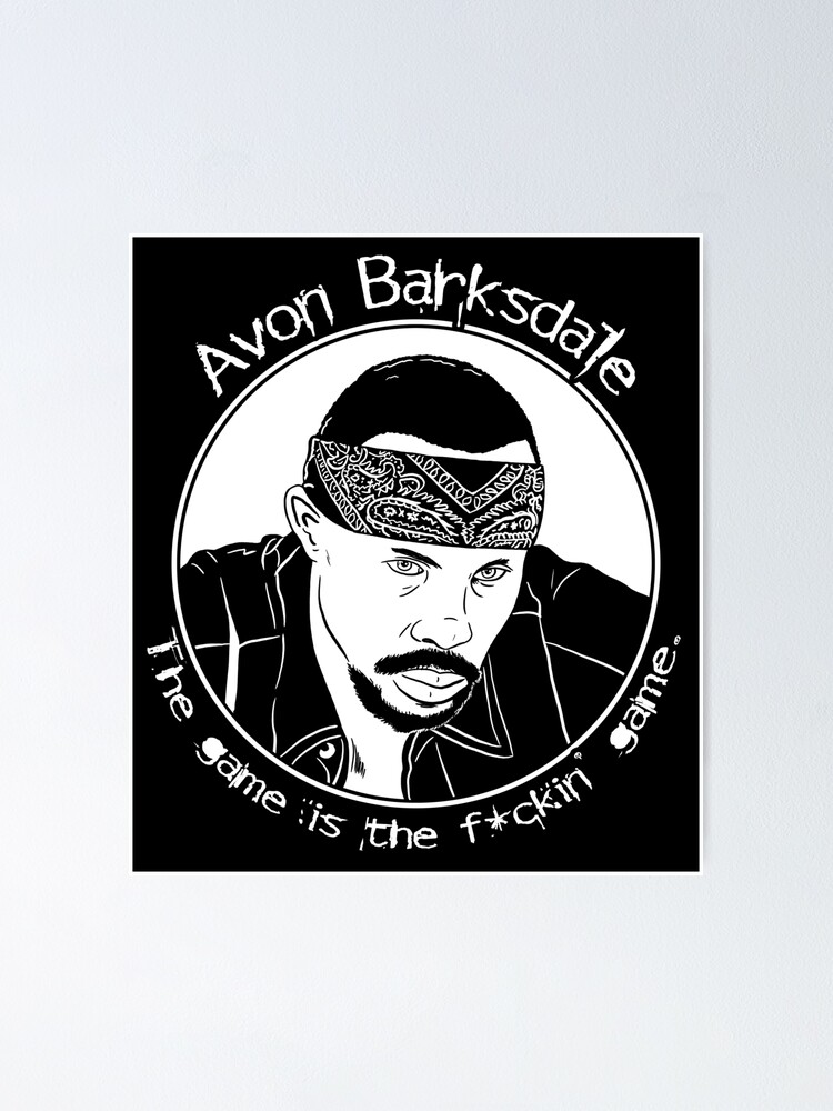 "Avon Barksdale - The Wire" Poster for Sale by blacksnowcomics | Redbubble