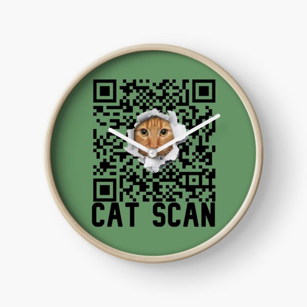 Uhr for Sale mit "Cat Scan Qr-Code-Generator Qr-Code-Generator Qr-Code ...