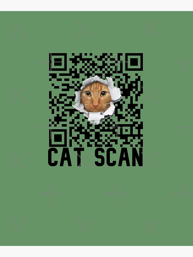 Delantal for Sale con la obra «Cat Scan Generador de código Qr ...