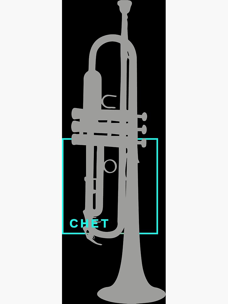 Chet Baker Trumpet Premium Matte Vertical Poster sold by Brandon Nelson ...