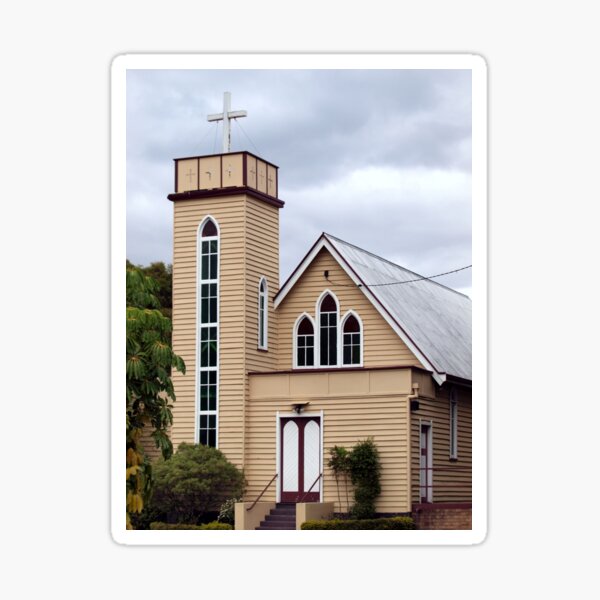 "St Paul’s Lutheran Church" Sticker for Sale by Wayne48 | Redbubble