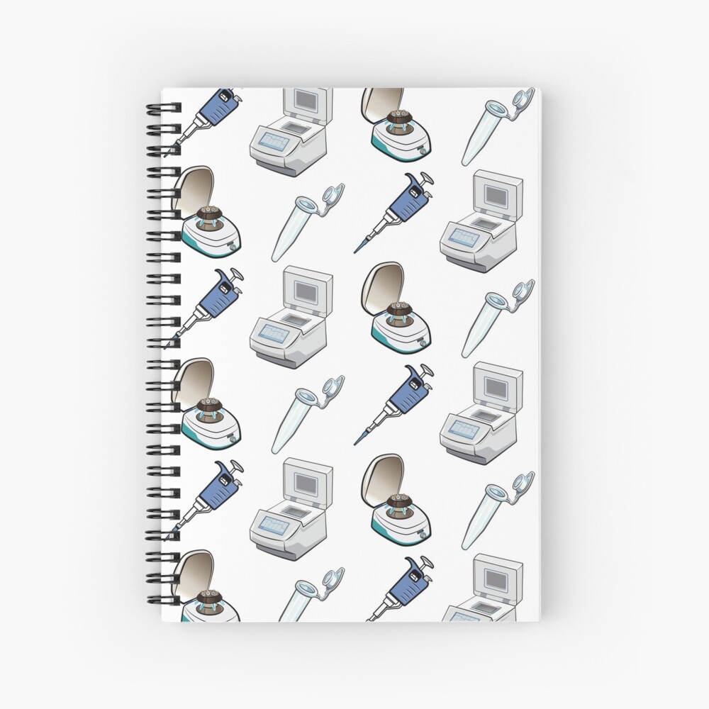 "PCR Equipment Sticker Set with Pipette Thermocycler Centrifuge ...
