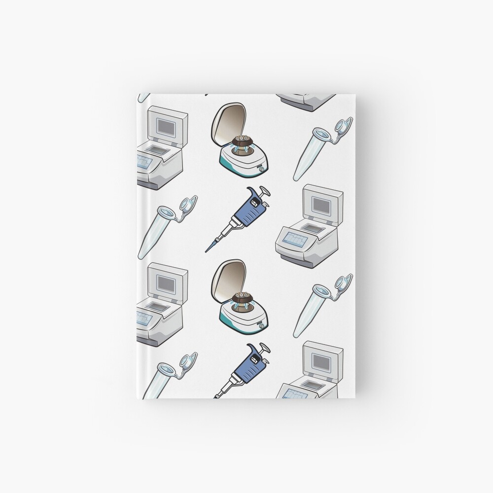 "PCR Equipment Sticker Set with Pipette Thermocycler Centrifuge ...