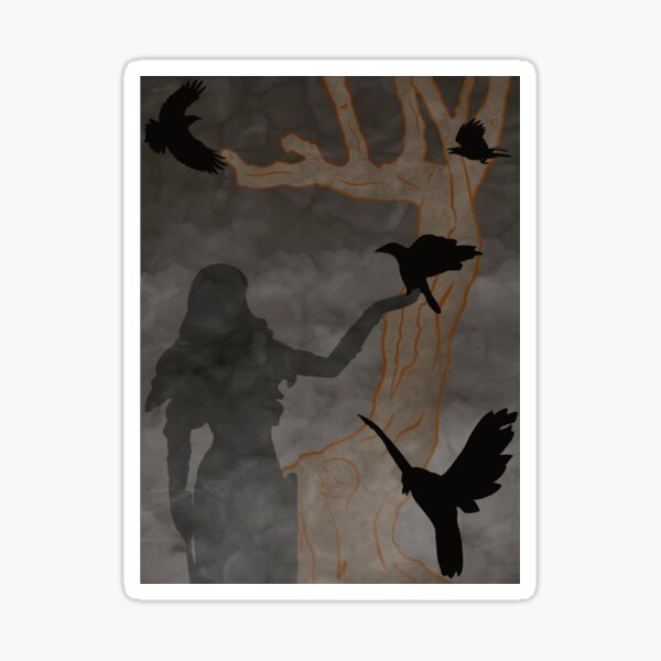 "The Morrigan" Sticker for Sale by GOLFRAPID | Redbubble
