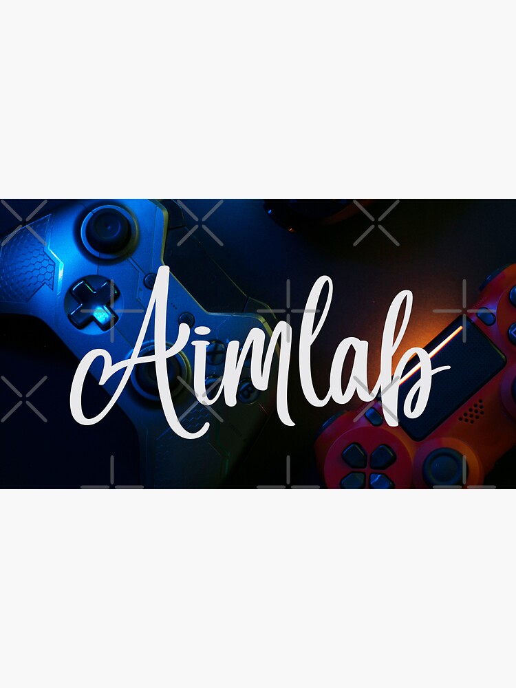 "Aimlab" Sticker for Sale by Pixelar | Redbubble