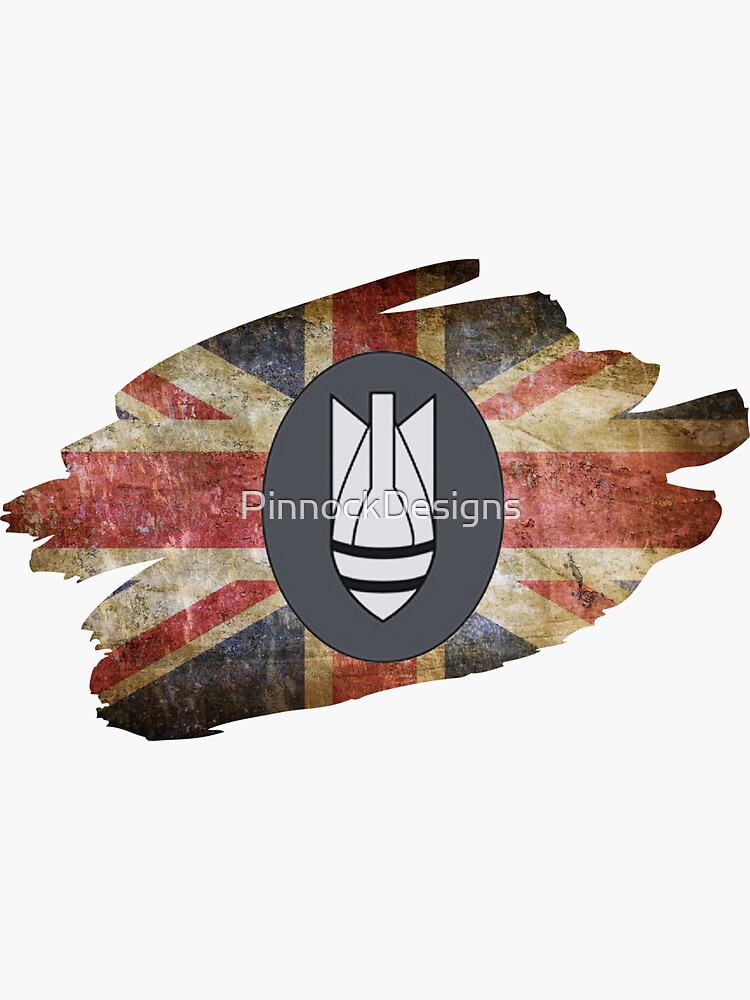 "Engineer Regiment logo on Union Jack" Sticker for Sale by ...