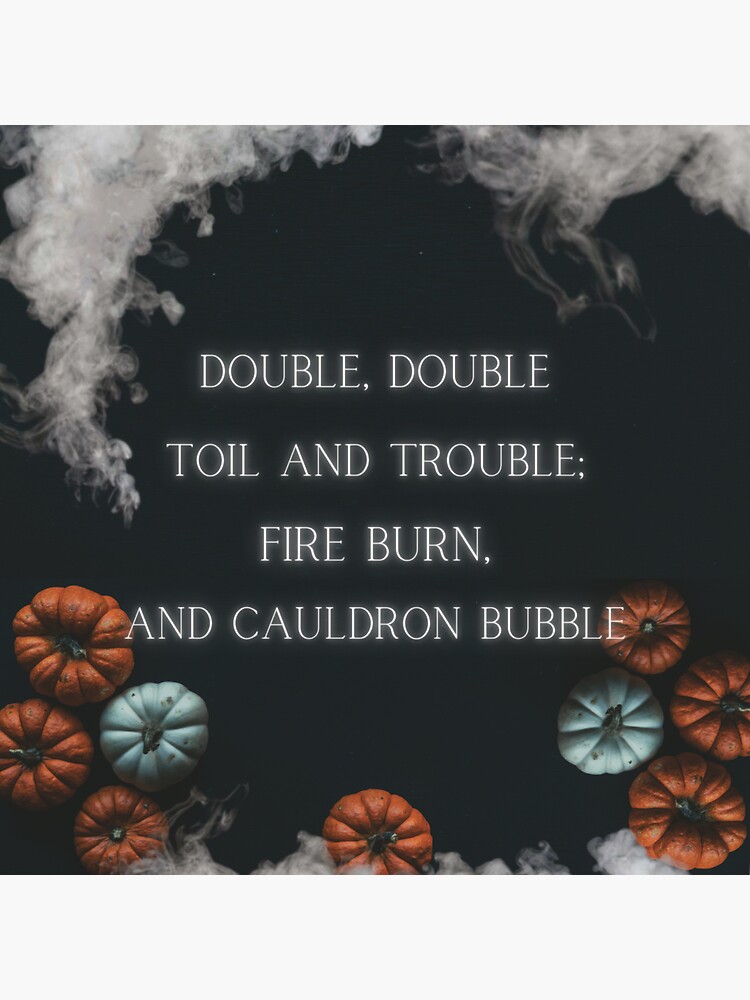 "Double Double" Sticker by JadeMarieDesign | Redbubble