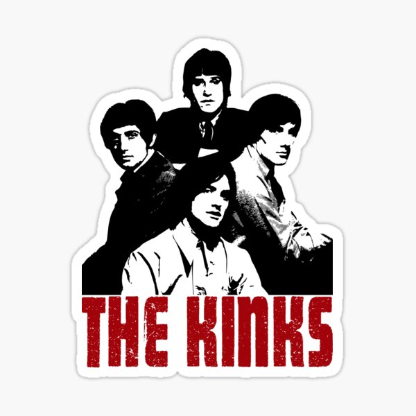 "the kinks art ,the kinks" Sticker for Sale by Color-ME | Redbubble