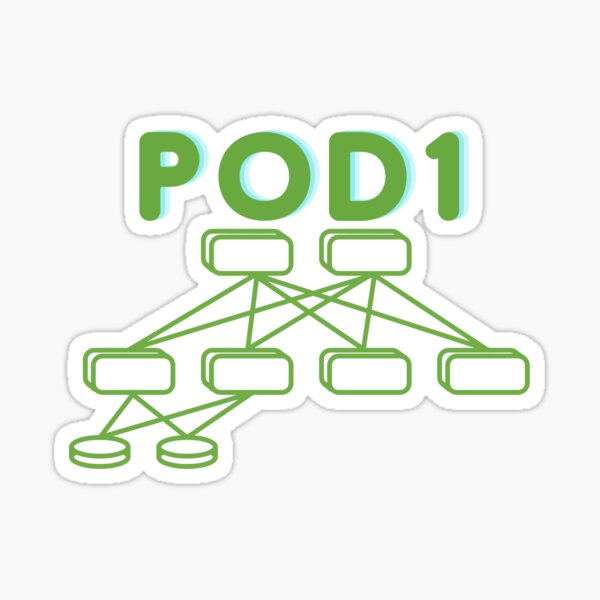 "POD1" Sticker for Sale by EmeraldBridge | Redbubble