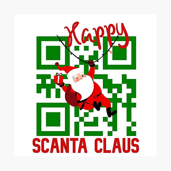 "Happy Scanta Claus Qr Generator Qr Code Generator Qr Code Generator Qr ...