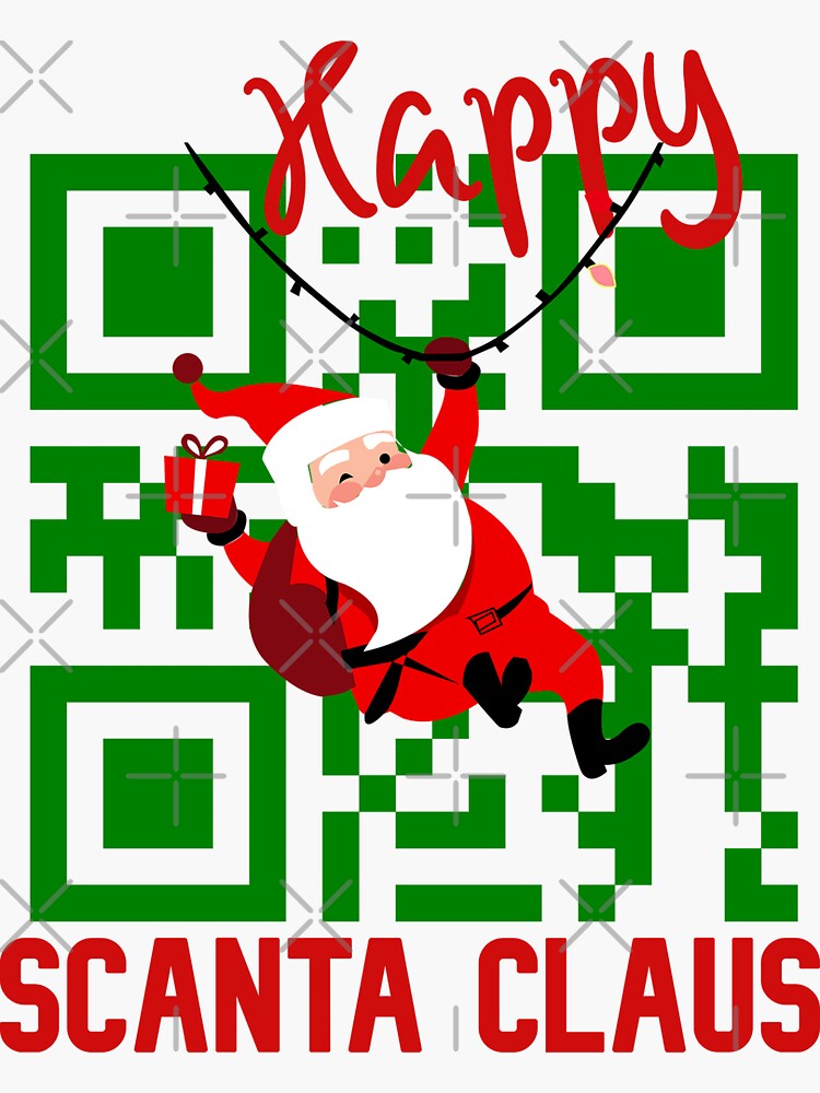 "Happy Scanta Claus Qr Generator Qr Code Generator Qr Code Generator Qr ...