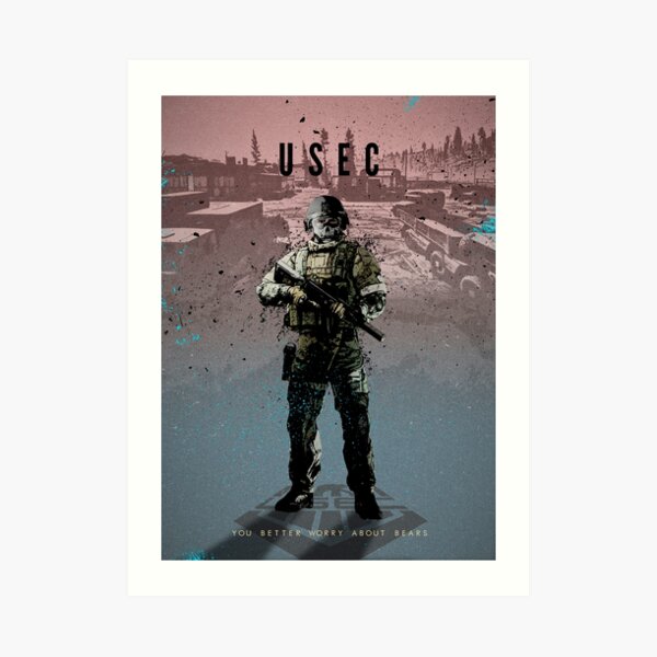 "Escape from Tarkov - USEC" Art Print for Sale by rykker | Redbubble
