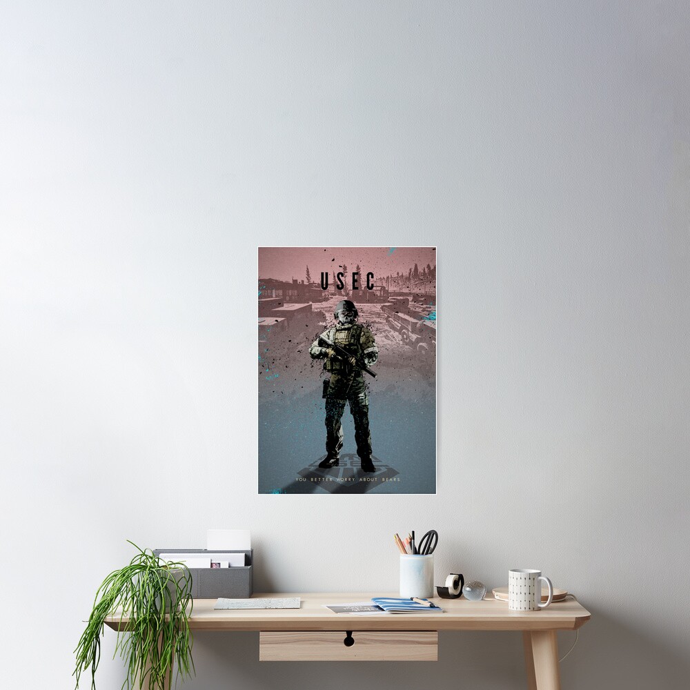 "Escape from Tarkov - USEC" Poster for Sale by rykker | Redbubble