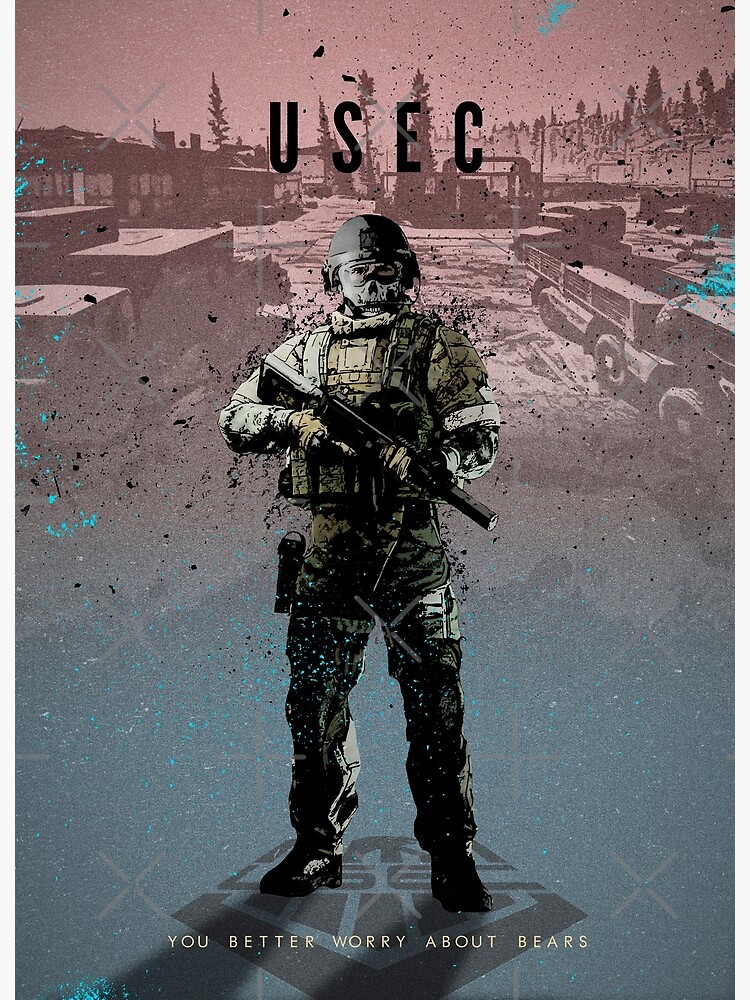 "Escape from Tarkov - USEC" Poster for Sale by rykker | Redbubble