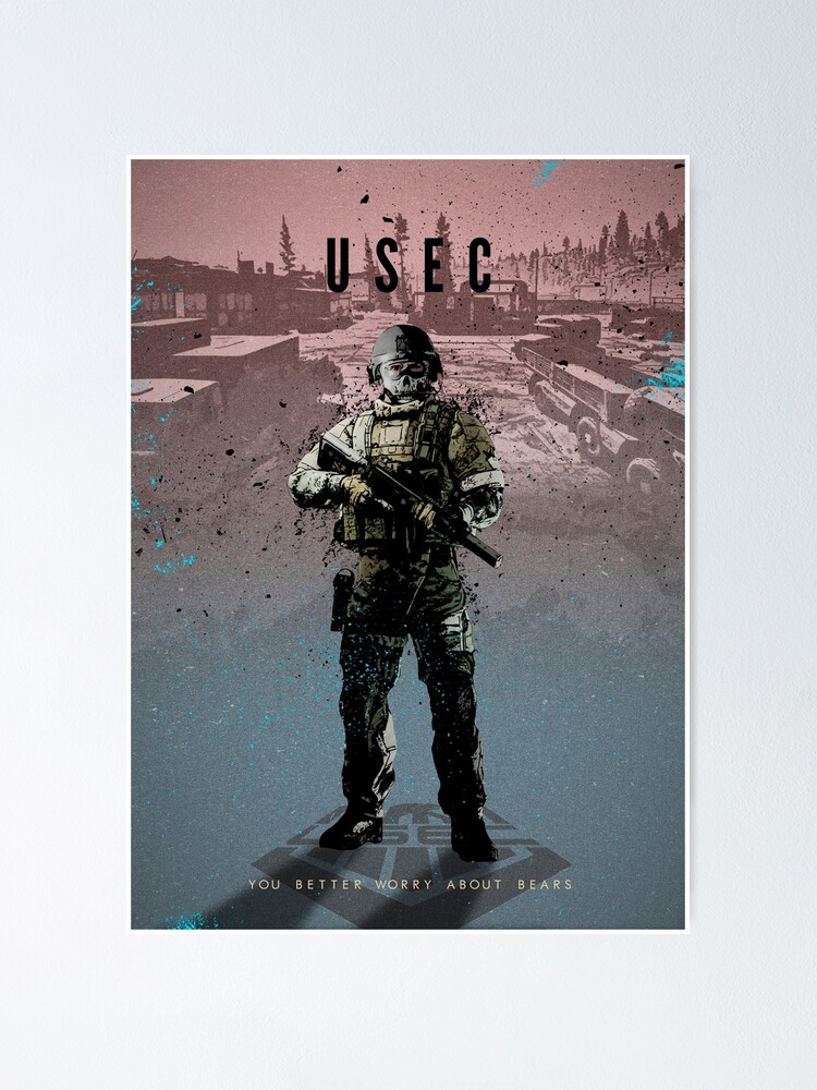 "Escape from Tarkov - USEC" Poster for Sale by rykker | Redbubble