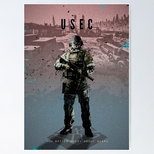 "Escape from Tarkov - USEC" Poster for Sale by rykker | Redbubble