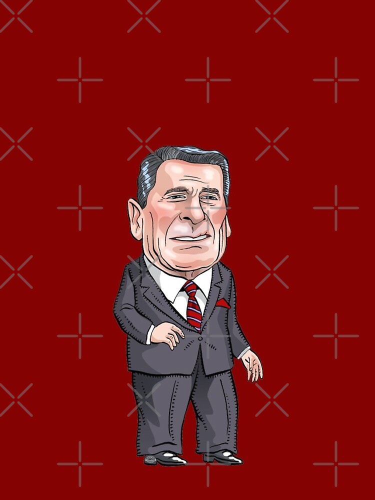 Caricatura De Reaganomics Ronald Reagan Cartoons And Comics Funny