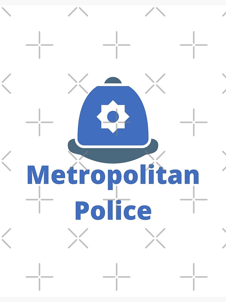 "Metropolitan Police" Poster for Sale by ETMOUTLET | Redbubble