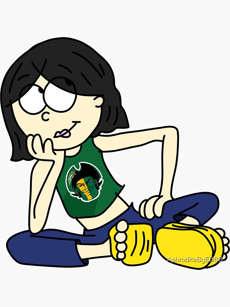 "GMU college girl " Sticker for Sale by AphroditeByE888 | Redbubble