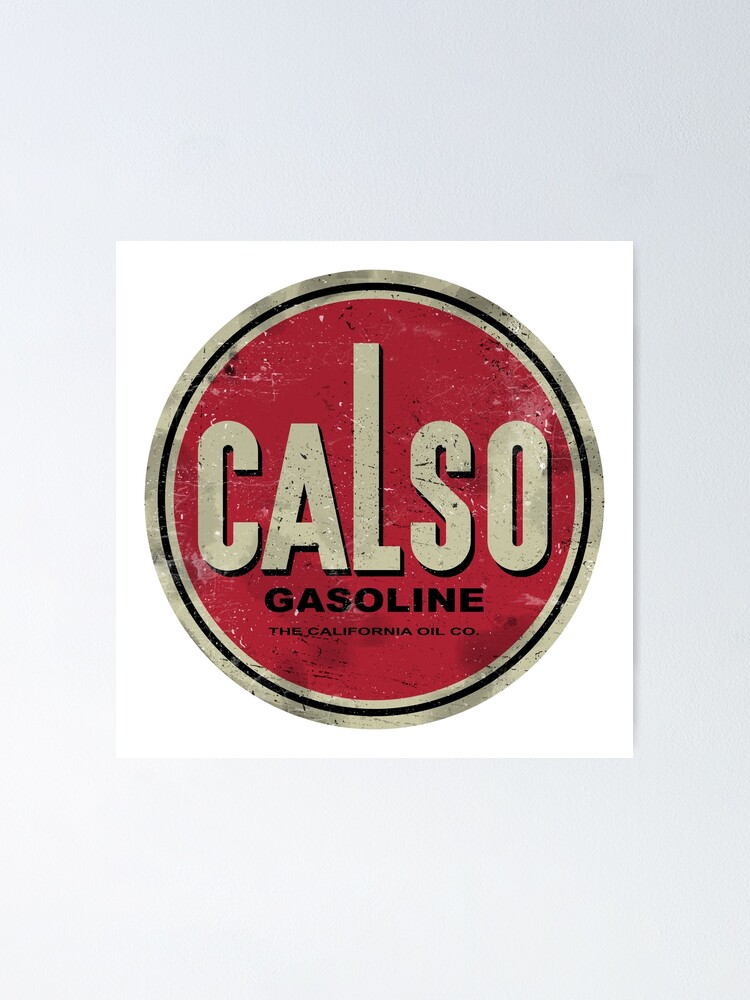 "Calso 1950s Vintage sign" Poster for Sale by Ploxd | Redbubble