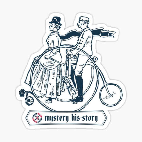"Tricycle" Sticker by MysteryHisStory | Redbubble