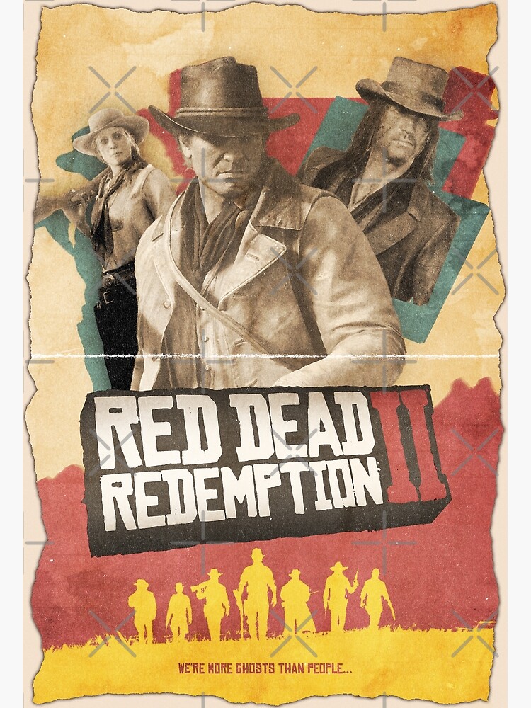 "RDR 2 "Old West Movie" Style Poster" Poster for Sale by JoeWehnert ...