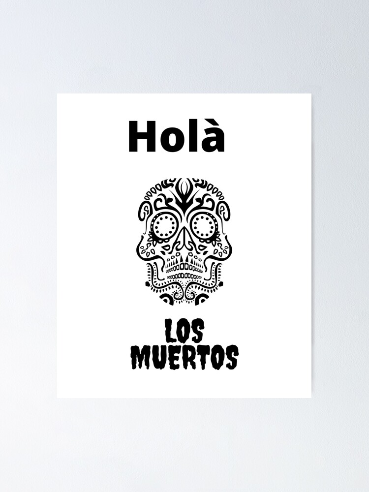 "Hello Dead people" Poster by Midostore19 | Redbubble