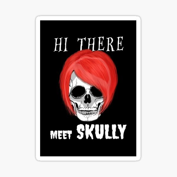 "Hi there, Meet Skully new neighbour. skull head, skully skeleton head ...