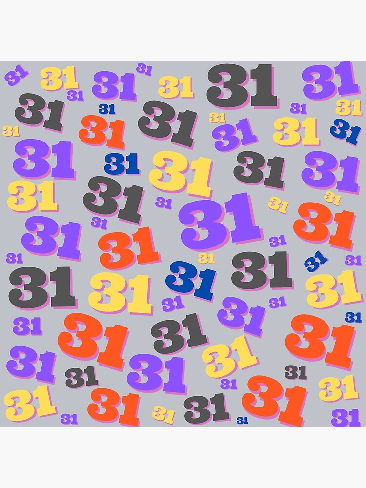 Lámina fotográfica «31 años feliz cumpleaños mi cumpleaños 31» de ...